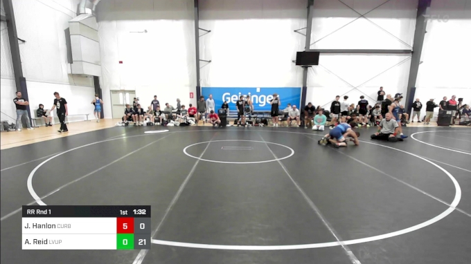 129 lbs Rr Rnd 1 - Jamie Hanlon, Curby Grizzlies vs Alexander Reid ...