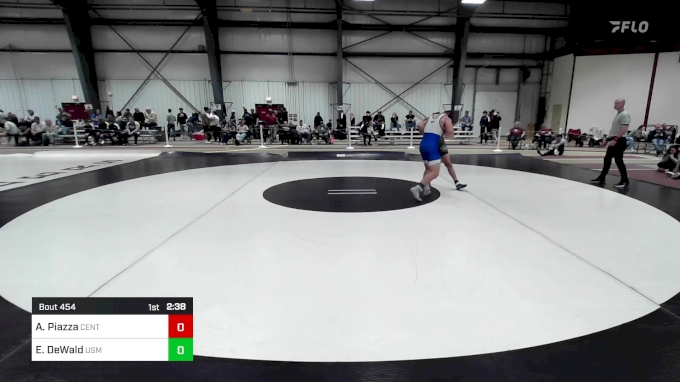 184 lbs Consi Of 8 #1 - Angelo Piazza, Centenary vs Eric DeWald, US ...