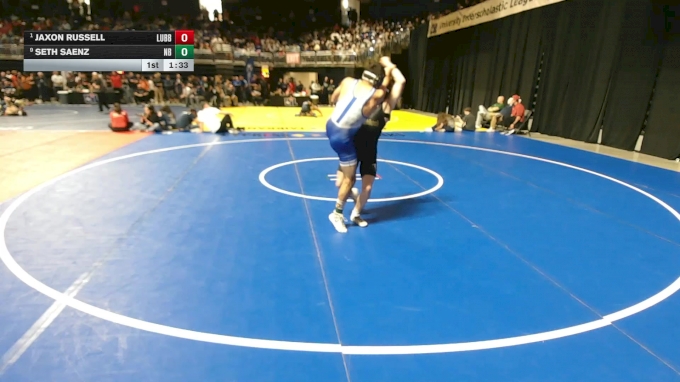 5A 150 lbs Quarterfinal - Jaxon Russell, Lubbock vs Seth Saenz, New ...
