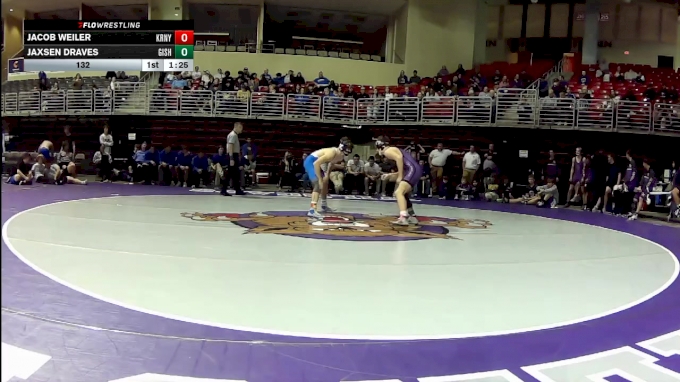 132 lbs Placement Matches (16 Team) - Jaxsen Draves, Grand Island vs ...
