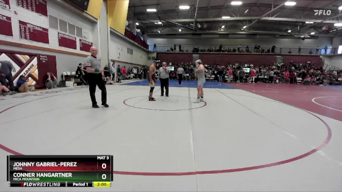 175 lbs Champ. Round 2 - Johnny Gabriel-Perez, Mesa vs Conner ...
