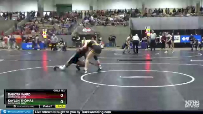 Girls 132 lbs Champ. Round 1 - Dakota Ward, Science Hill Girls vs ...