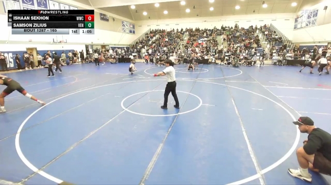 165 lbs Champ. Round 2 - Ishaan Sekhon, Warriors Wrestling Club vs ...
