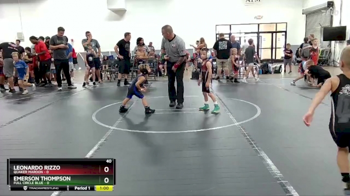 40 lbs Round 5 (6 Team) - Emerson Thompson, Full Circle Blue vs ...