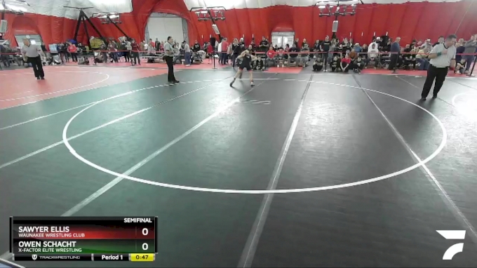 136 lbs Semifinal - Owen Schacht, X-Factor Elite Wrestling vs Sawyer ...