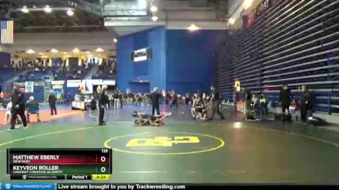 126 lbs Cons. Round 5 - Matthew Eberly, New Kent vs Keyveon Roller ...