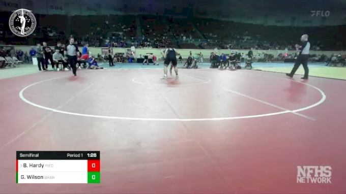 6A-215 lbs Semifinal - Brogan Hardy, PIEDMONT vs Gunner Wilson, BROKEN ...