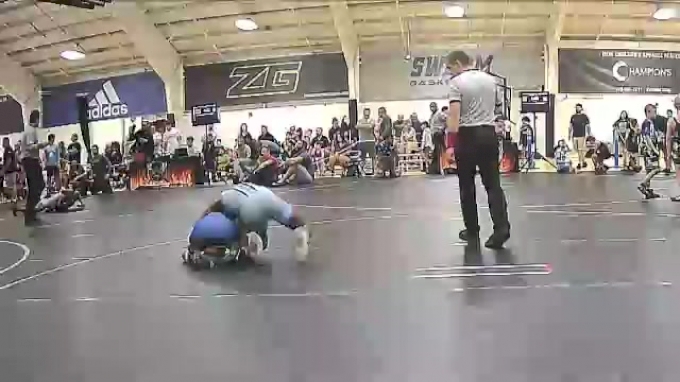 112 lbs Round 1 - Solomon Johns, Fisheye WC vs Luke Cline, Unattached
