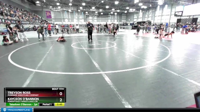 53 lbs 5th Place Match - Treyson Ross, Punisher Wrestling Company vs ...