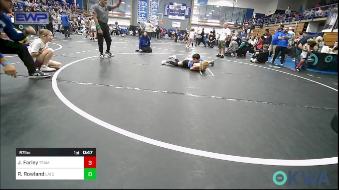 67 lbs Consolation - Jonah Farley, Team Guthrie Wrestling vs Ruby ...