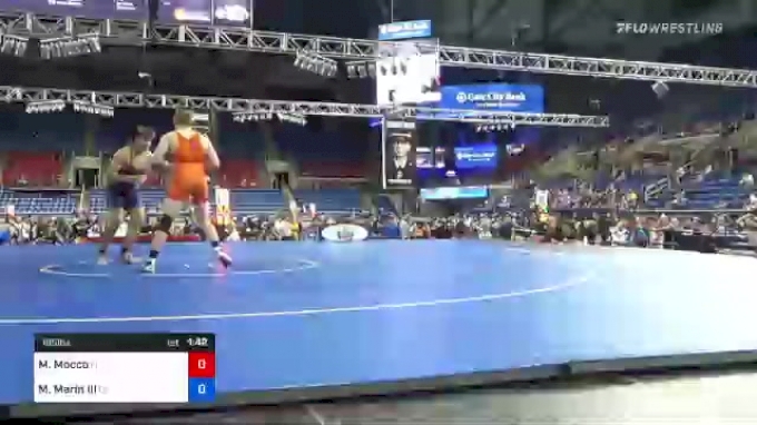 195 lbs Quarterfinal - Michael Mocco, Florida vs Mark Marin III, California