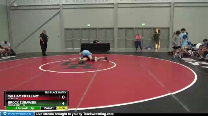 195 lbs Placement Matches (8 Team) - William McCleary, Utah vs Brock ...