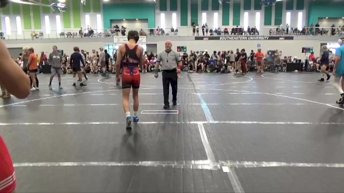 132 lbs Round 3 (6 Team) - Daniel Busch, Beebe Trained Blue vs Lian ...