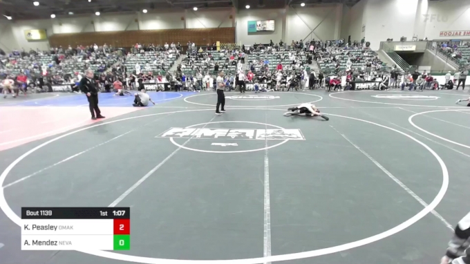 83 lbs Rr Rnd 4 - Karver Peasley, Omak Wrecking Crew vs Archie Mendez ...