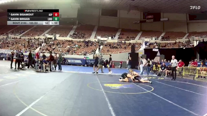 165-D2 Quarterfinal - Gavin Sisamout, Arizona College Prep vs Gavin ...