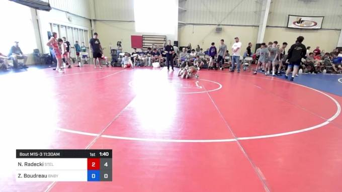 45 kg Rr Rnd 3 - Natalie Radecki, Steller Trained Maleval vs Zachary ...