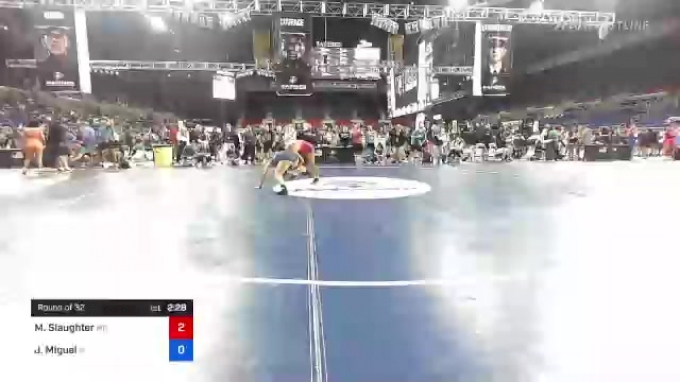 144 lbs Round Of 32 - Maria Slaughter, Missouri vs Jahlia Miguel, Hawaii