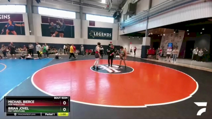 157 lbs Round 2 - Michael Bierce, Rise Wrestling vs Brian Jovel, MGT ...