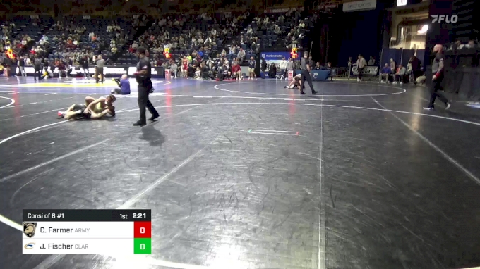 125 lbs Consi Of 8 #1 - Charlie Farmer, Army vs Joe Fischer, Clarion