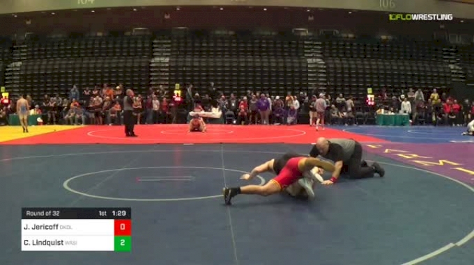 160 lbs Round Of 32 - Justin Jericoff, Oakdale vs Colton Lindquist, Wasilla