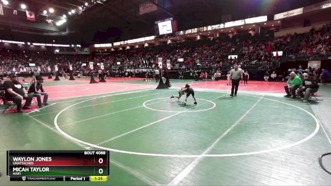 75 lbs Champ. Round 2 - Micah Taylor, HAR1 vs Waylon Jones, Unattached