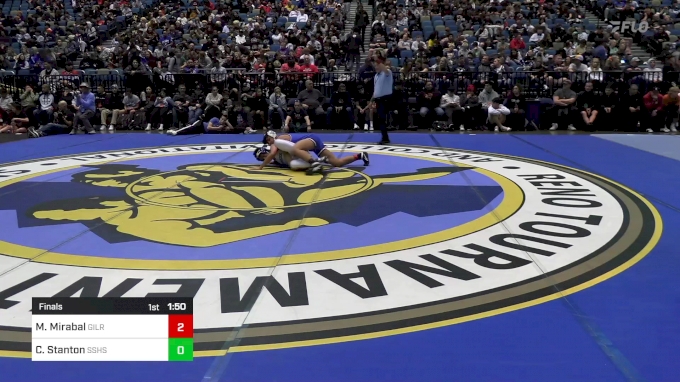 144 lbs Final - Moses Mirabal, Gilroy vs Carlitos Stanton, Sunnyside