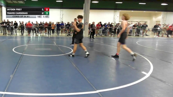 150 lbs Consi Of 64 #1 - Jayden Frey, FL vs Travis Cardenas, AZ