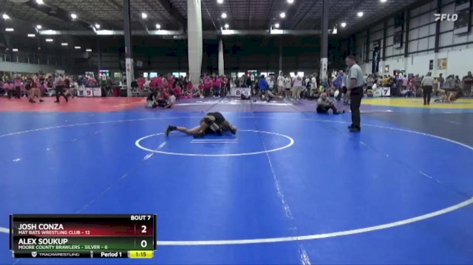 126 lbs Semis & 1st Wb (8 Team) - JOSH CONZA, MAT RATS WRESTLING CLUB ...