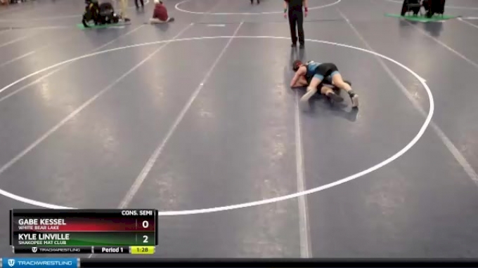 126 lbs Cons. Semi - Gabe Kessel, White Bear Lake vs Kyle Linville ...