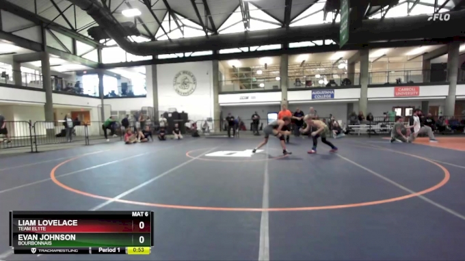 100-111 lbs Cons. Semi - Liam Lovelace, Team EL1TE vs Evan Johnson ...