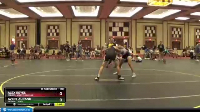 170 lbs Semifinal - Alex Reyes, Triumph Wrestling Club vs Avery Aurand ...