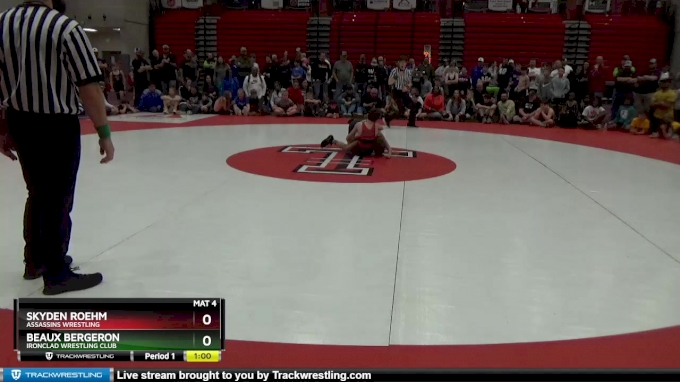 75 lbs 1st Place Match - Ryder Atkins, Stronghold vs Ethan Giesbrecht ...