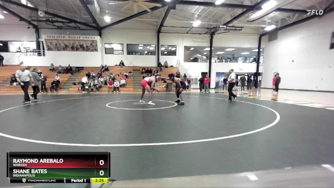 174 lbs 1st Place Match - Shane Bates, Indianapolis vs Raymond Arebalo ...