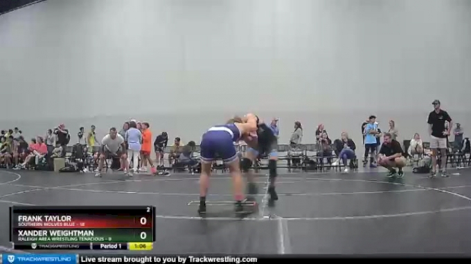 167 lbs Round 1 (4 Team) - Frank Taylor, Southern Wolves Blue vs Xander ...