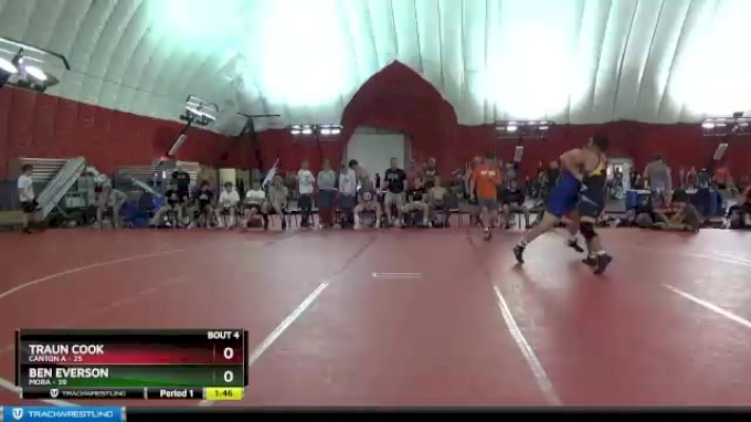 285 lbs Quarterfinals (8 Team) - Ben Everson, Mora vs Traun Cook, Canton A