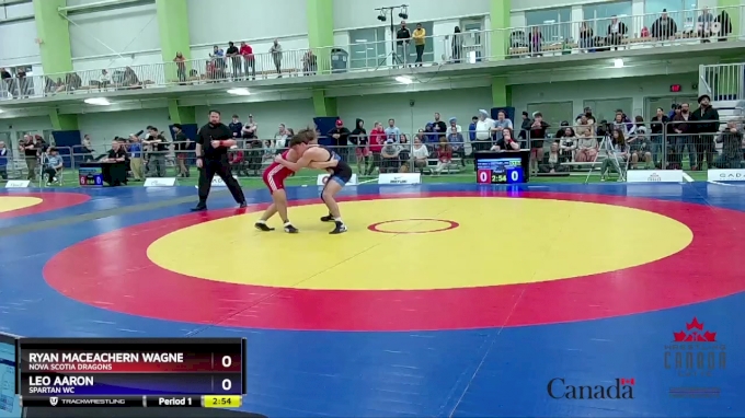 71kg Cons. Round 2 - Ryan MacEachern Wagner, Nova Scotia Dragons vs Leo ...