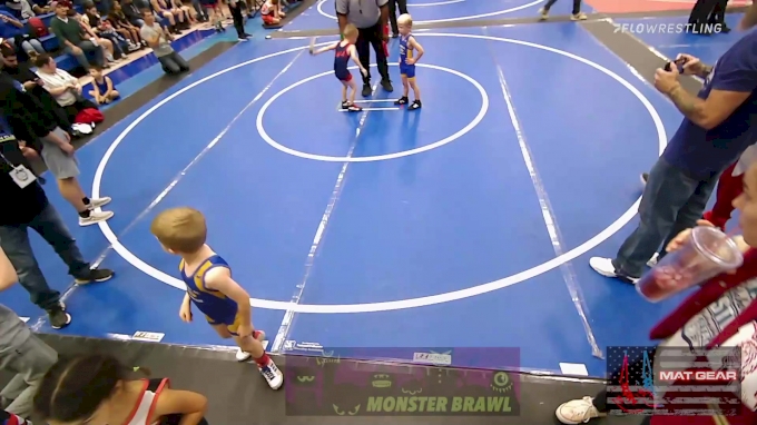 49 lbs Quarterfinal - Tatum Hawkins, Noble Takedown Club vs Saylor ...