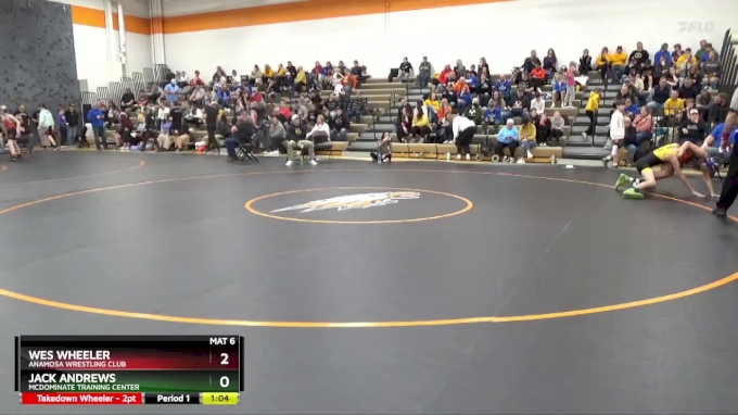 105 lbs Cons. Semi - Wes Wheeler, Anamosa Wrestling Club vs Jack ...