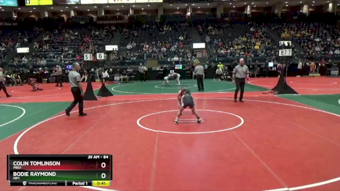84 lbs 5th Place Match - Bodie Raymond, MP1 vs Colin Tomlinson, PBG1