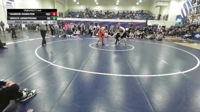 165 lbs 1st Place Match - Brock Armstrong, Coeur D Alene vs Damion ...