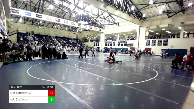 152 lbs Consi Of 8 #1 - Roman Onorato, Paulsboro vs Austin Craft ...