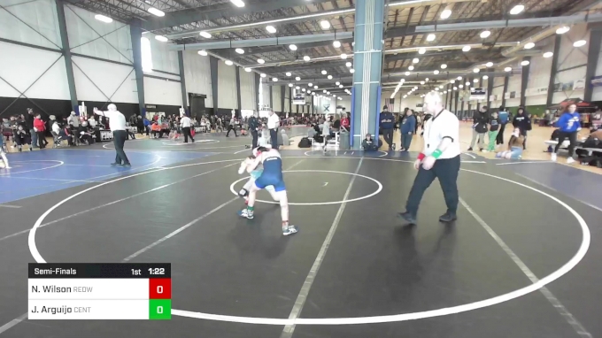 81 lbs Semifinal - Nathan Wilson, Redwood WC vs Jesse Arguijo, Central ...