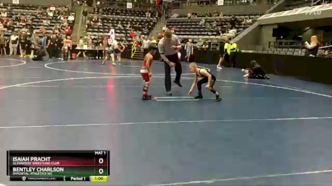 55 lbs Champ. Round 2 - Bentley Charlson, Immortal Athletics WC vs ...