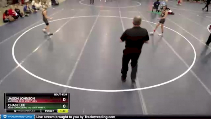 92 lbs Quarterfinal - Jaxon Johnson, LaCrosse Area Wrestlers vs Chase ...