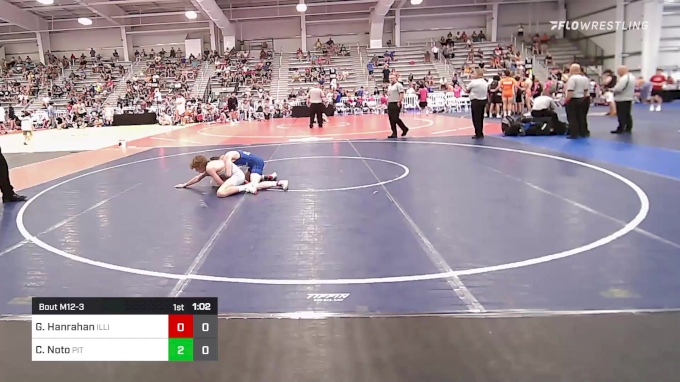 106 lbs Rr Rnd 3 - Gavin Hanrahan, Illinois Cornstars Silver vs ...
