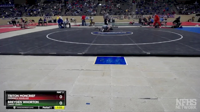 138 lbs Champ. Round 2 - Breyden Whorton, LaRue County vs Triton ...