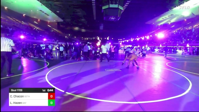 102 lbs Consolation - Caleb Chacon, Dethrone vs Lytning Hazen, Bay Area ...