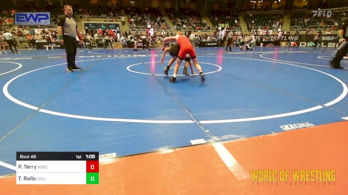 92 lbs Round Of 32 - Paxton Terry, Nebraska Boyz vs Tim Rallo, Collum ...