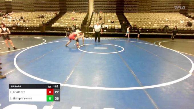 141 lbs Rr Rnd 4 - Enzo Triola, Red Nose WC vs Luke Humphrey, Roundtree ...