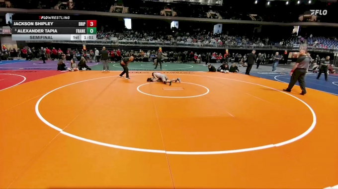 6A 113 lbs Semifinal - Alexander Tapia, El Paso Franklin vs Jackson ...